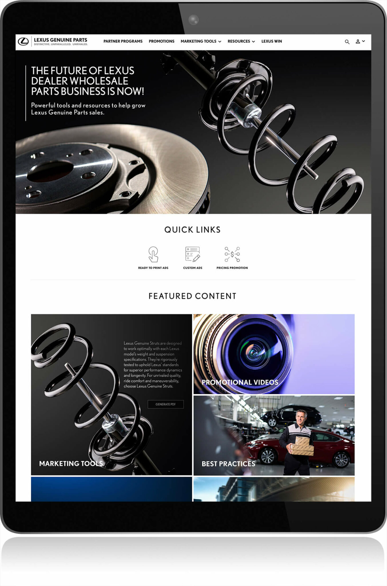 GET READY FOR A POWERFUL NEW WEBSITE — Lexus Win