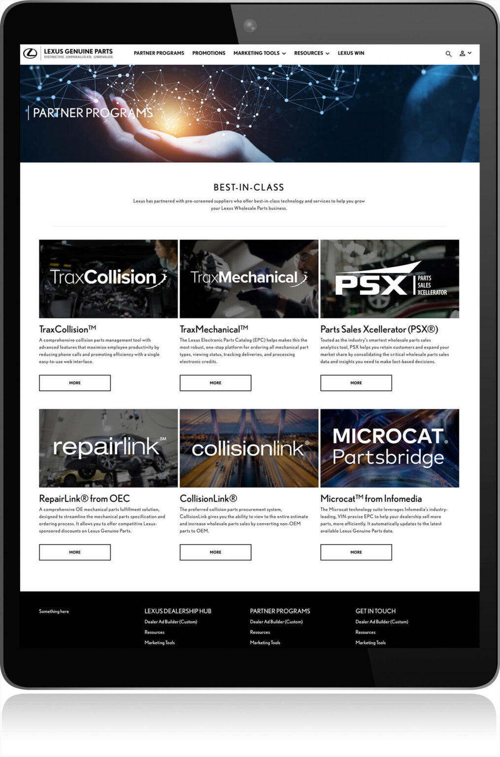 GET READY FOR A POWERFUL NEW WEBSITE — Lexus Win